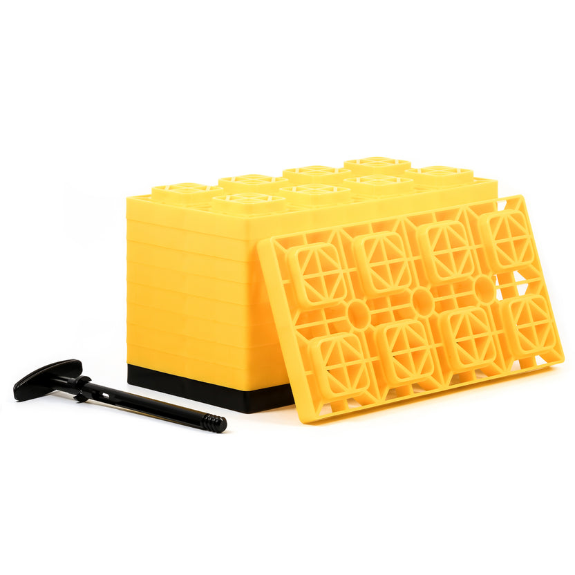 FasTen Camco FasTen RV Leveling Blocks — Heavy-Duty RV Leveling System